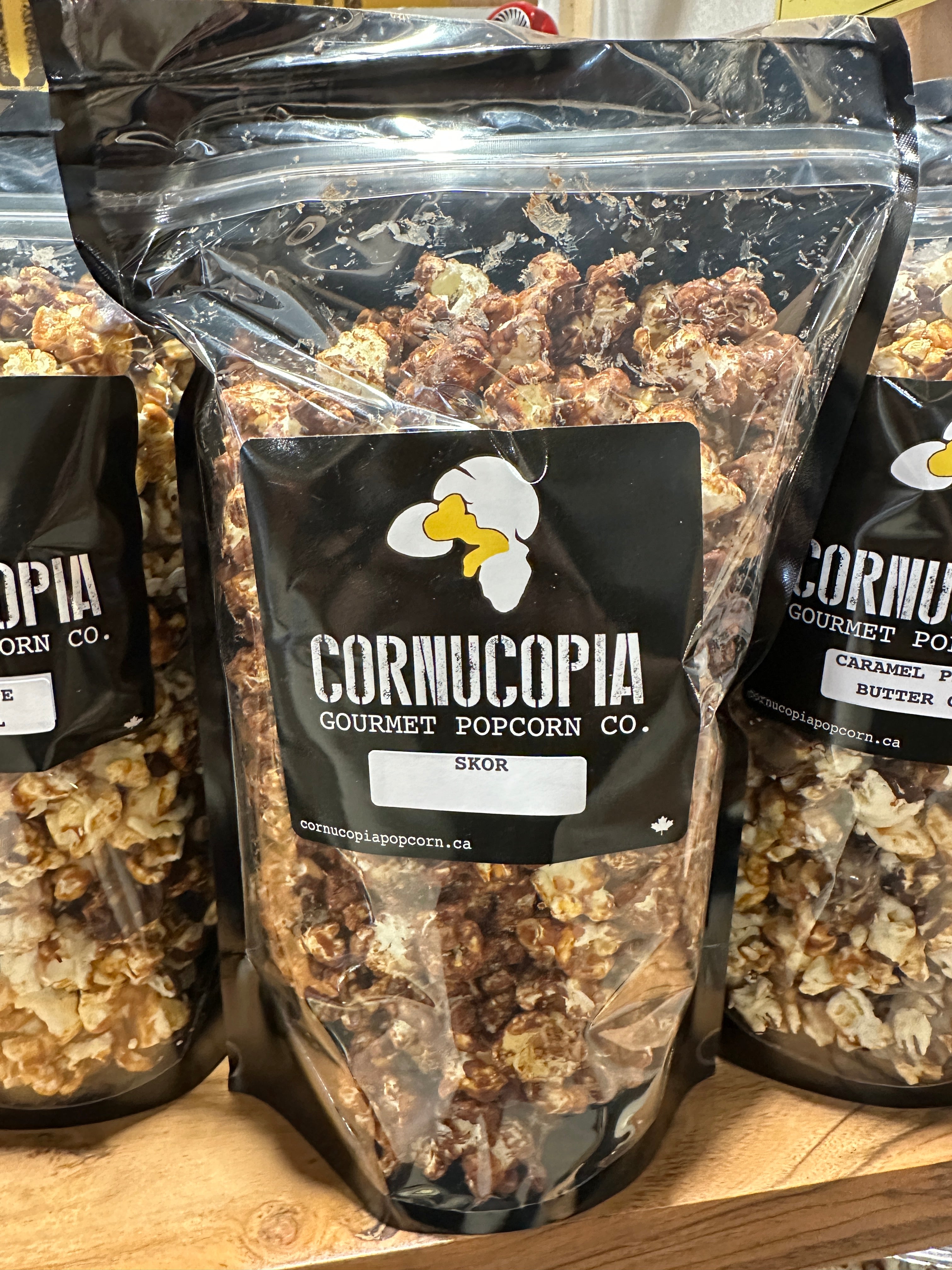 Skor – Cornucopia Gourmet Popcorn Co.